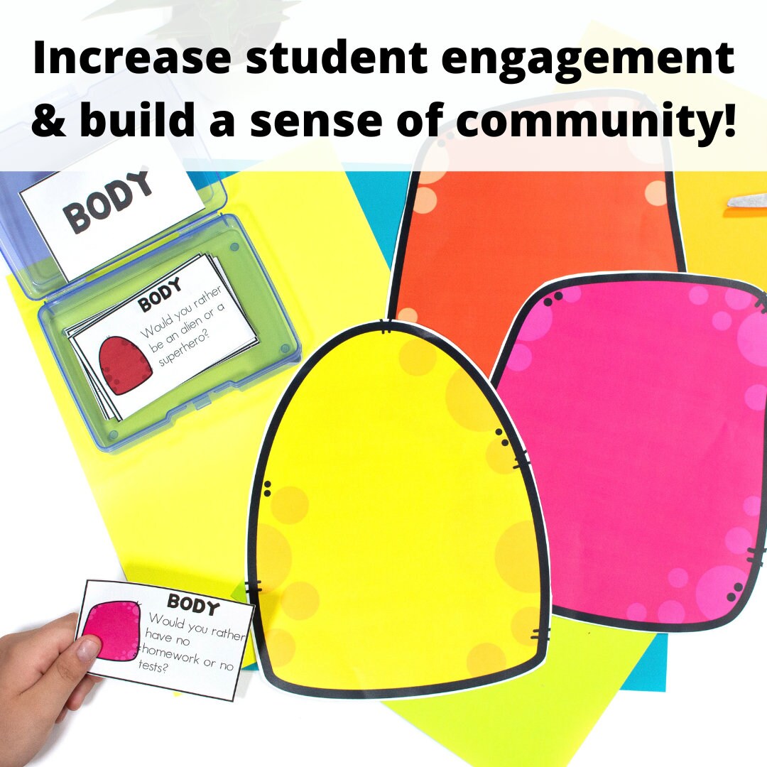 Team Building Activities - Getting to Know You Back to School - Build a ...