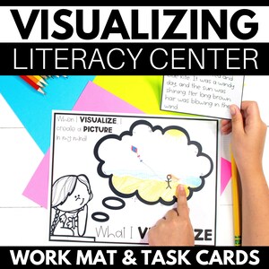Literacy Center Activity - Visualizing - Read Visualize Draw Reading ...