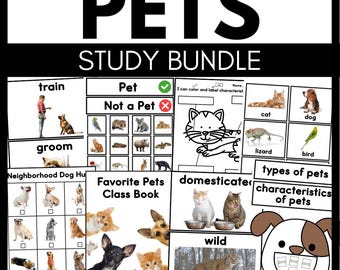 Question of the Day Cards - Pets Study (creative Curriculum Regular ...