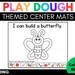 Spring Themed Play Dough Mats for Pre-k and Kindergarten - Etsy