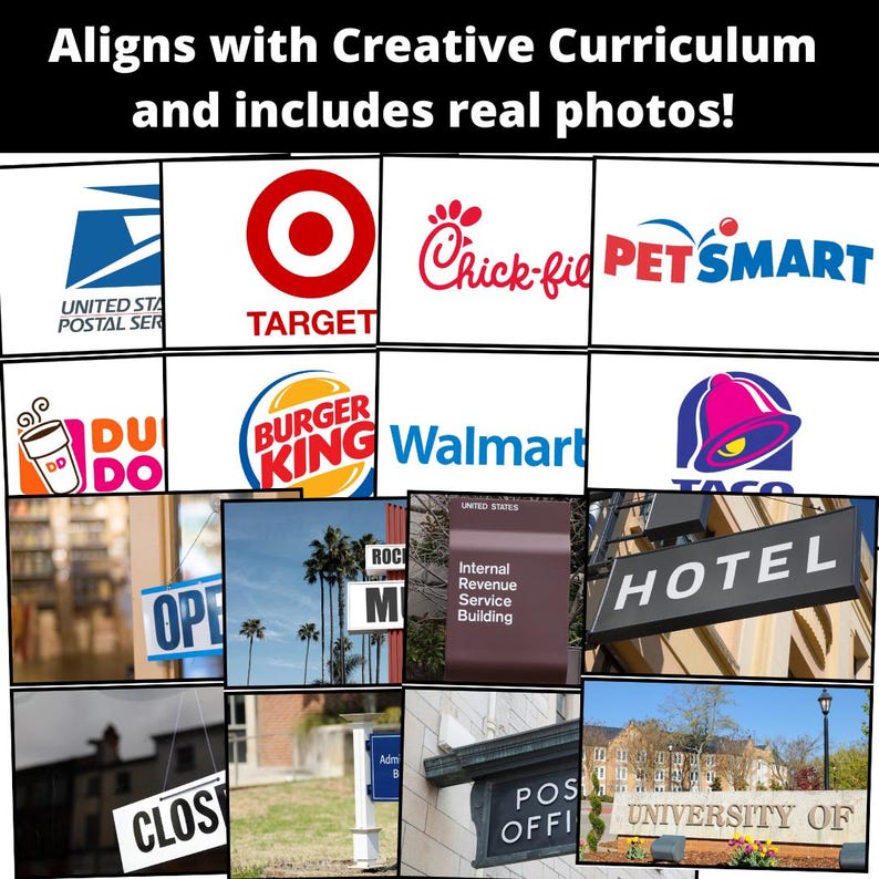 Signs Study Bundle Creative Curriculum - Etsy