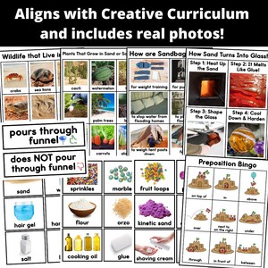 Creative Curriculum Sand Study - Etsy