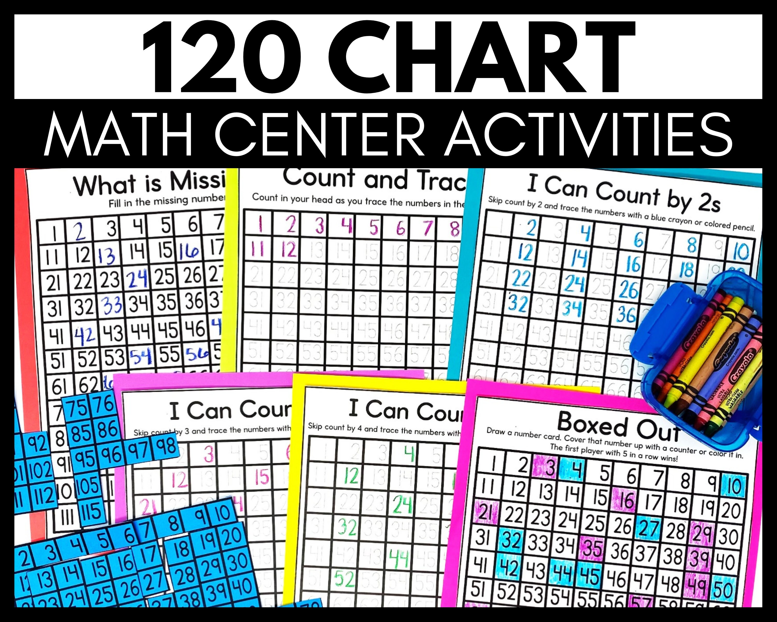Math Center Chart