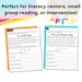 Decodable Passages With Comprehension Questions - Science of Reading ...
