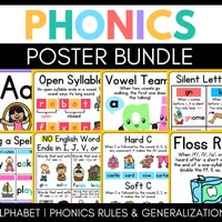 DIY Printable Traceable Anchor Chart Template Jumbo Phonics Syllable ...