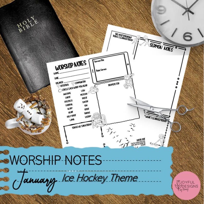 Worship Notes Bundle: January - Etsy