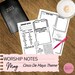 Worship Notes Bundle: May - Etsy