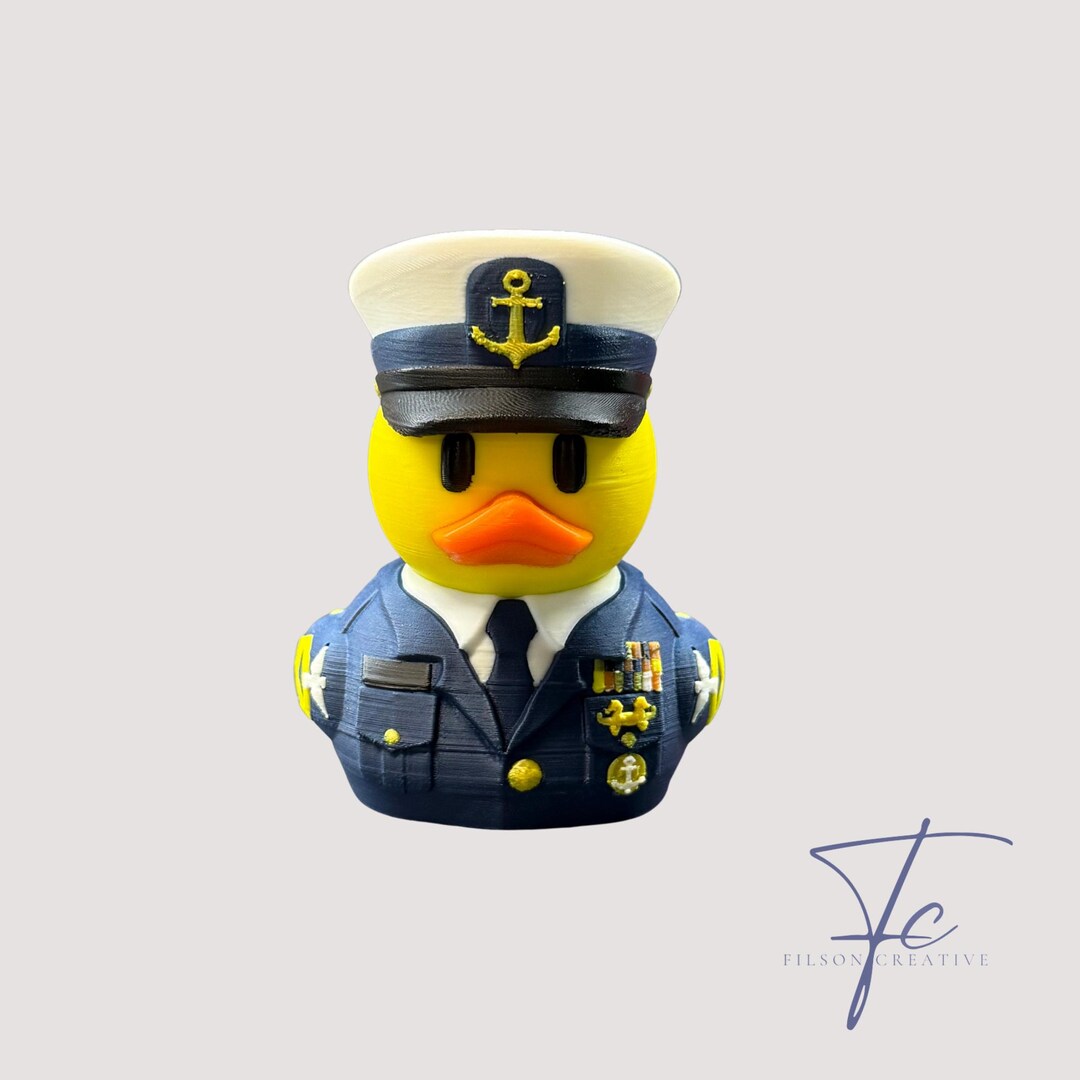 Coast Guard Jeep Duck, 3D Printed Cruise Duck - Etsy