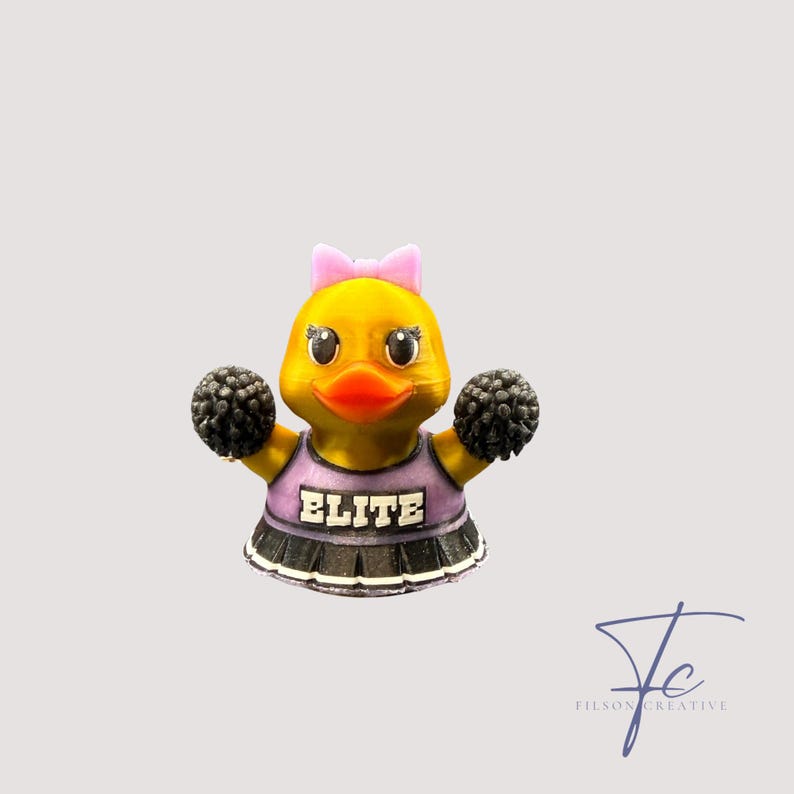 3D Printed Jeep Ducks: Cheerleading Cruise Car Accessories - Etsy