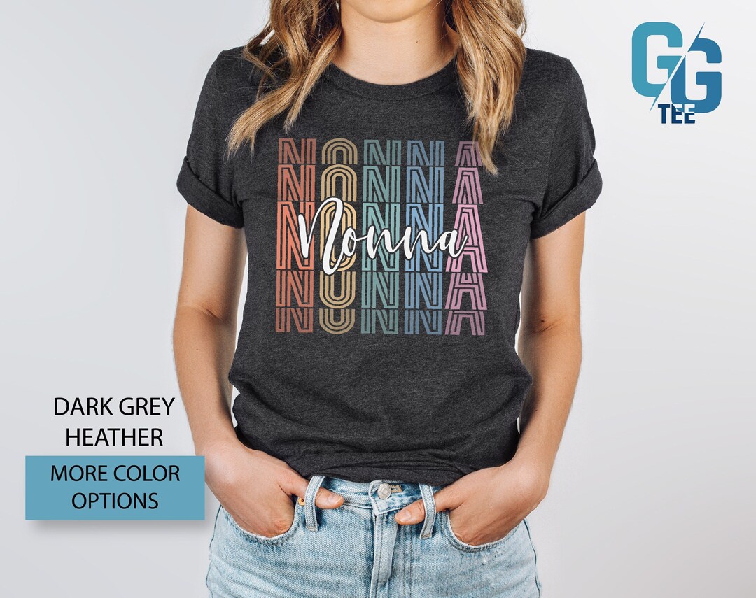 Nonna Shirt Mothers Day Gift Nonna T Shirt Nonna Birthday Gift Cute Nonna T-shirt New Nonna Gift ...