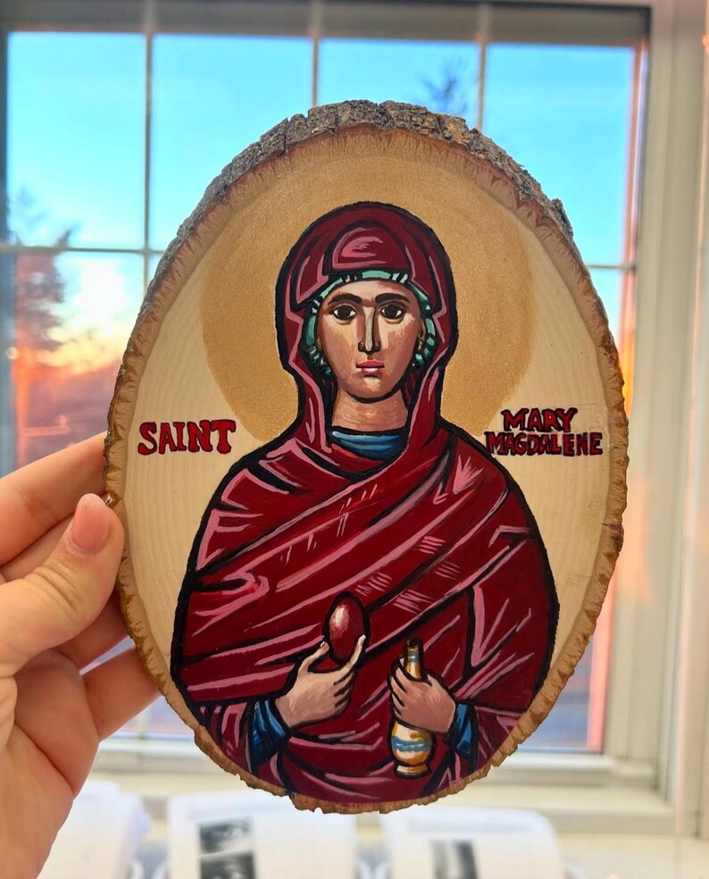 Hand-painted Custom Byzantine Orthodox Icon on Wood - Etsy