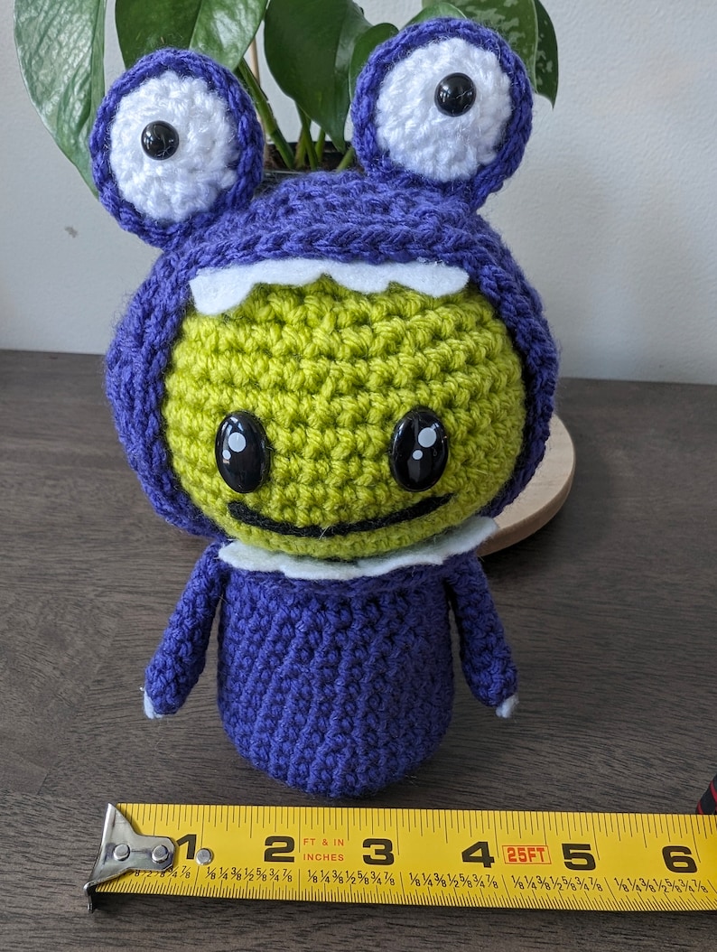 Monster Mona Nanalan Inspired Amigurumi - Etsy