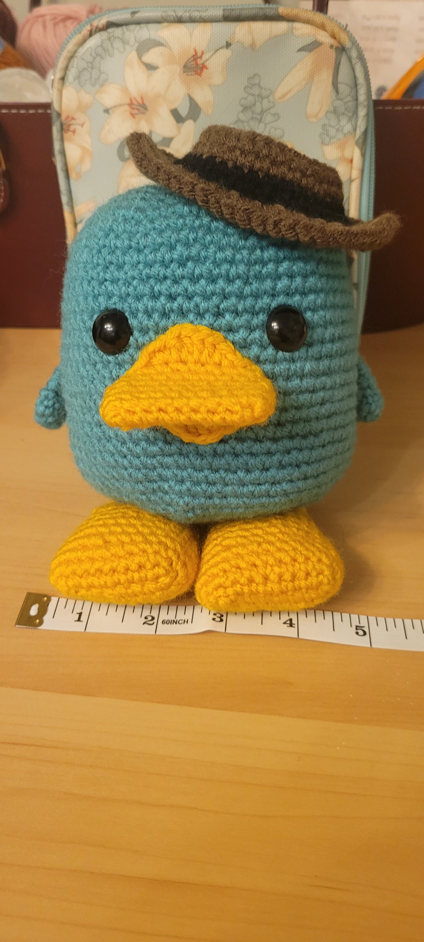 Perry the Platypus Inspired Amigurumi - Etsy
