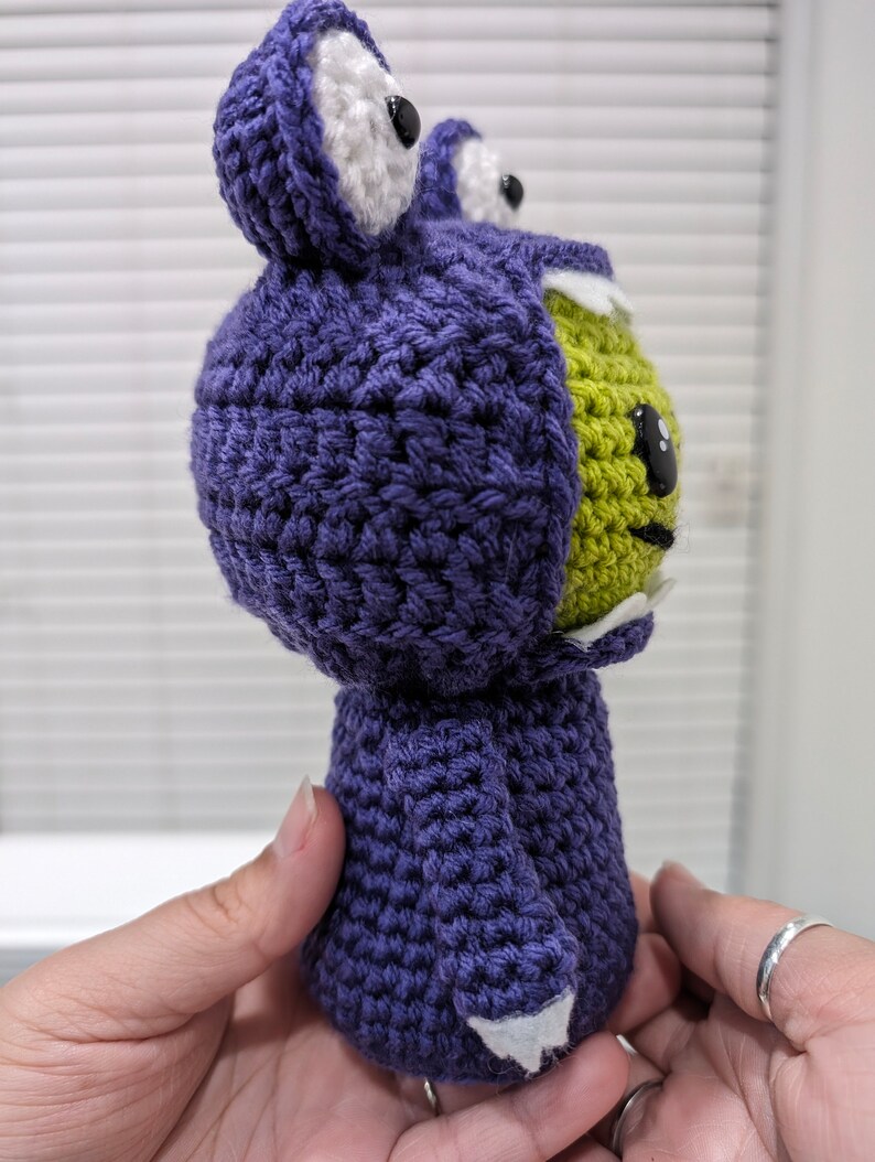 Monster Mona Nanalan Inspired Amigurumi - Etsy