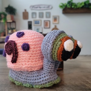 Gary the Snail Inspired Amigurumi - Etsy