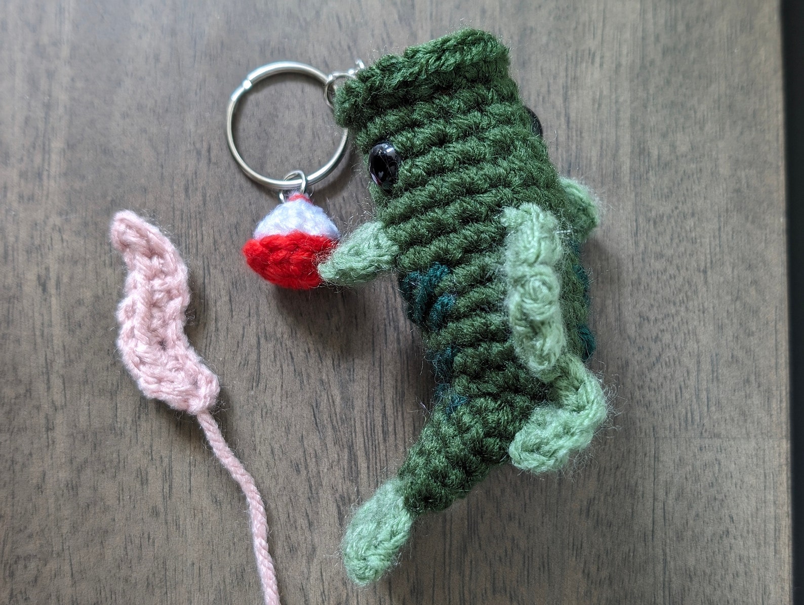 Bass N' Charm Amigurumi Keychain - Etsy