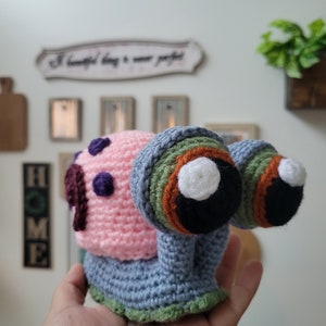 Gary the Snail Inspired Amigurumi - Etsy