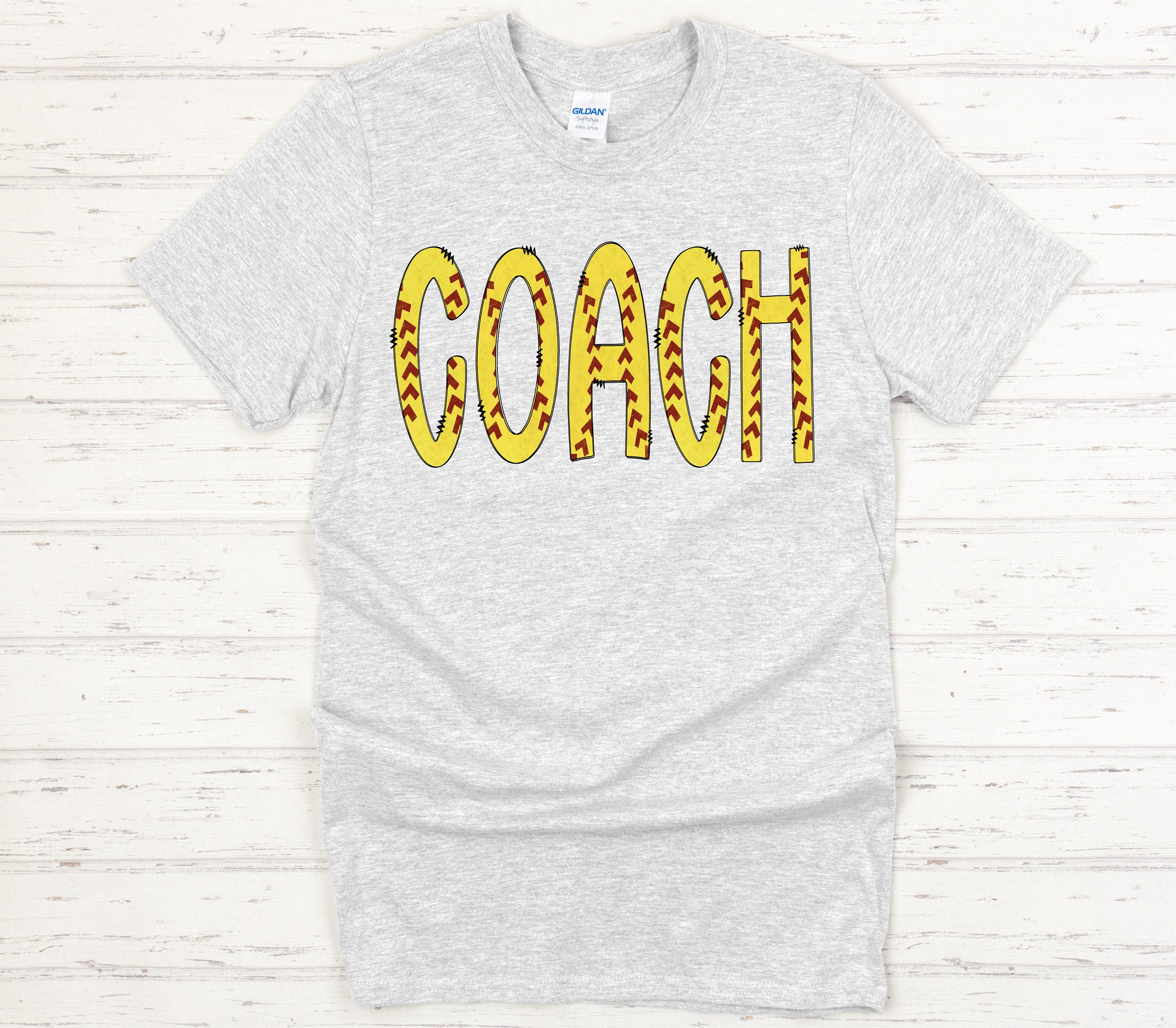 Softball COACH Png Digital Download - Etsy