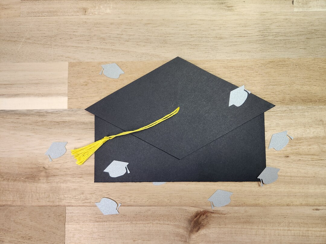 Graduation Cap Card - Etsy