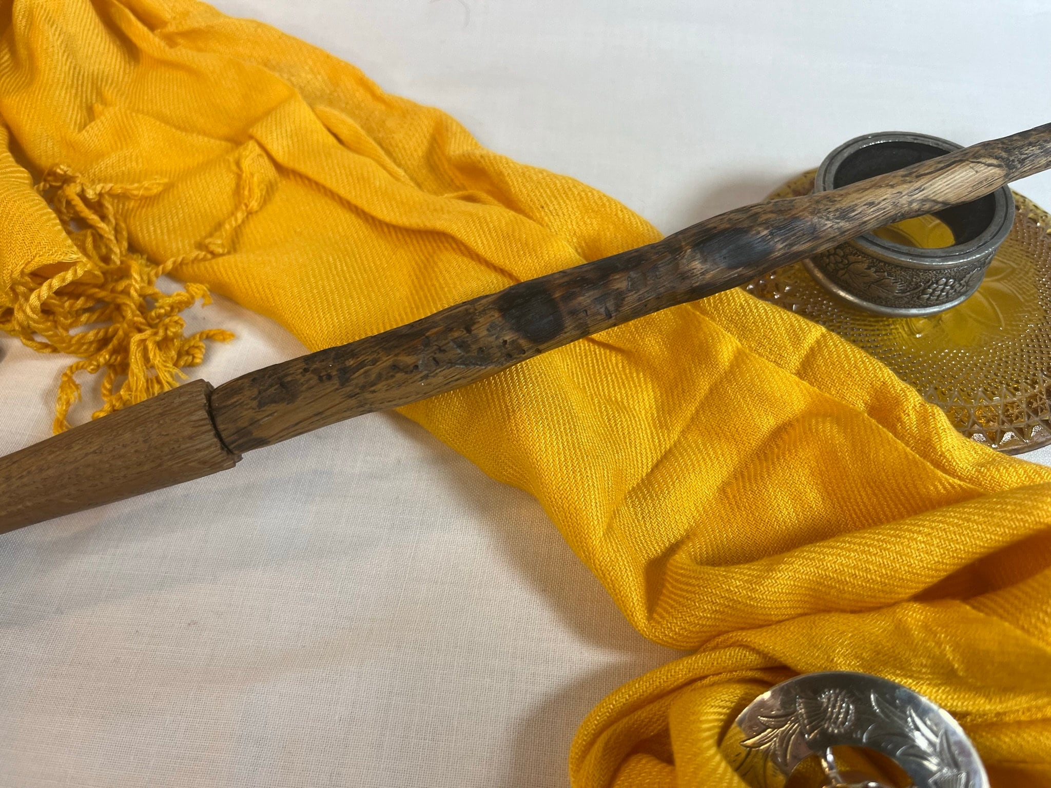 The Ember Scorched Wood Wand Handmade - Etsy