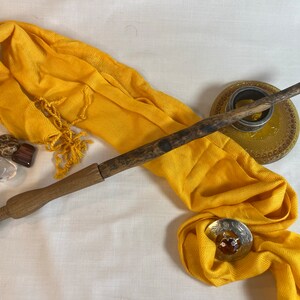 The Ember Scorched Wood Wand Handmade - Etsy