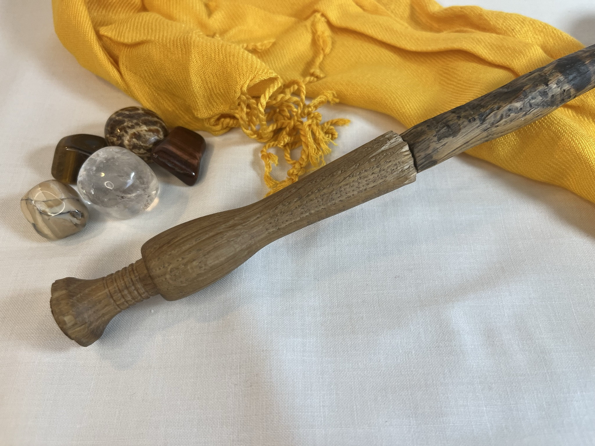 The Ember Scorched Wood Wand Handmade - Etsy