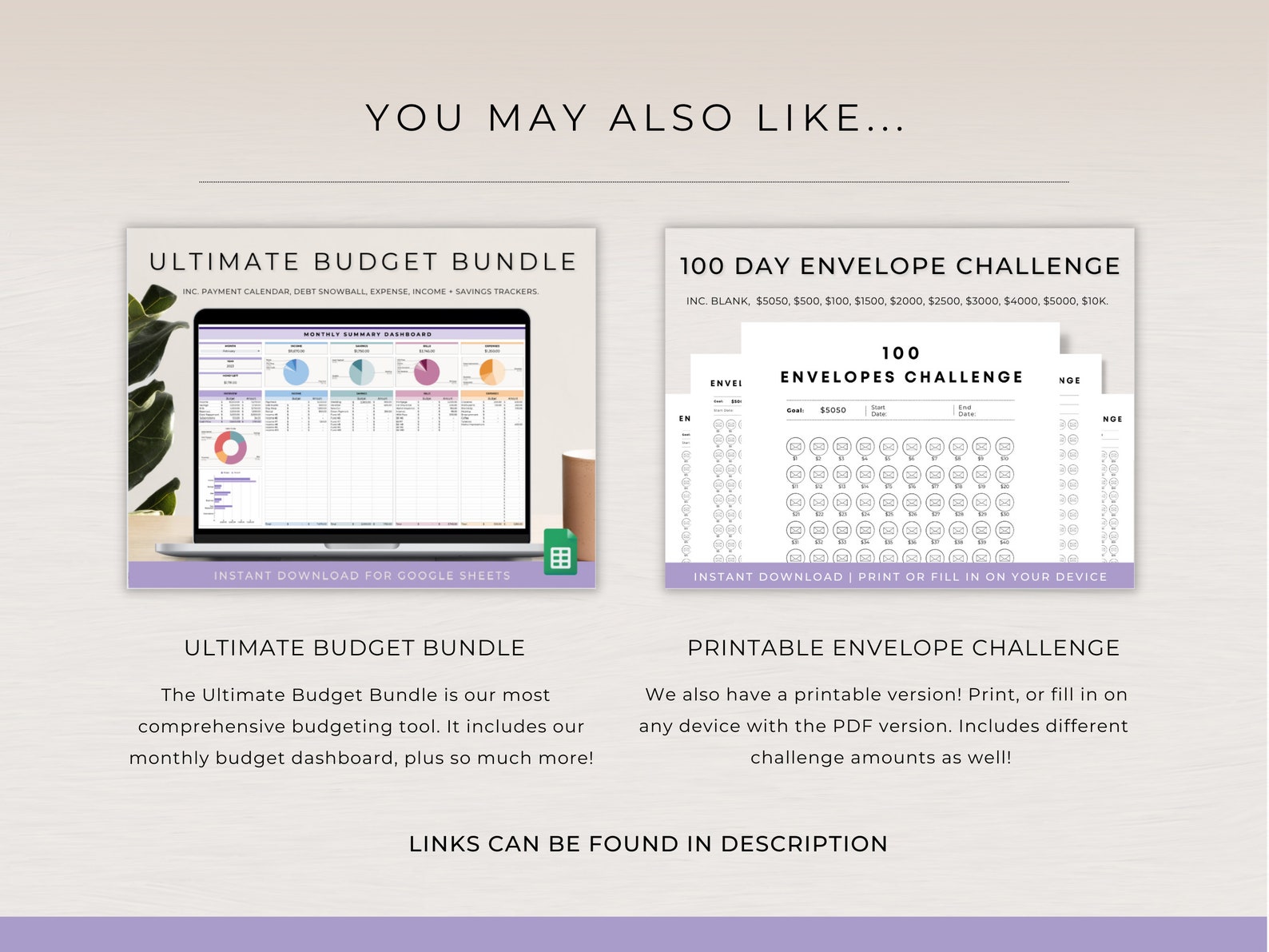 100 Day Envelope Challenge Spreadsheet, Digital Saving Challenge, 5050 ...