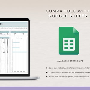 30 Day No Spend Challenge Spreadsheet for Google Sheets, Money ...