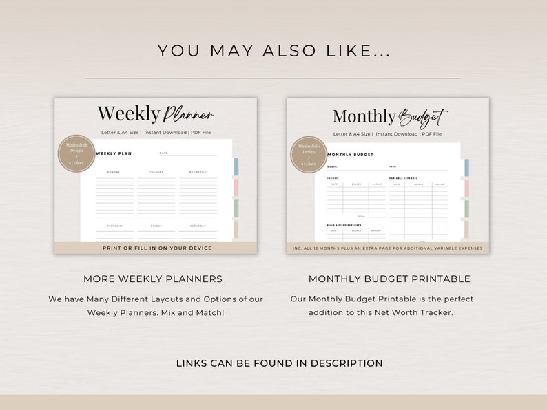 Weekly Planner Printable, Editable Weekly Schedule, Week at a Glance ...
