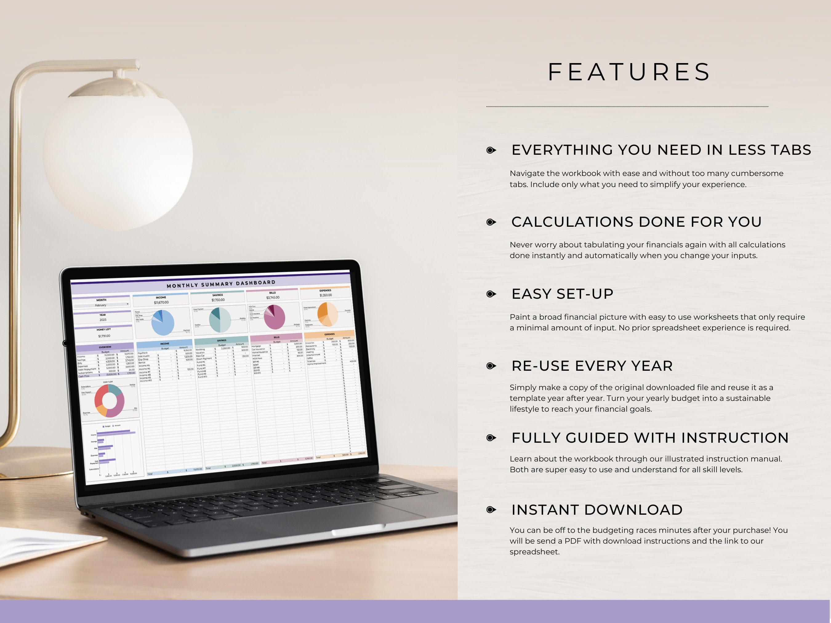 Ultimate Budget Bundle Spreadsheet, Google Sheets, Budget Planner ...
