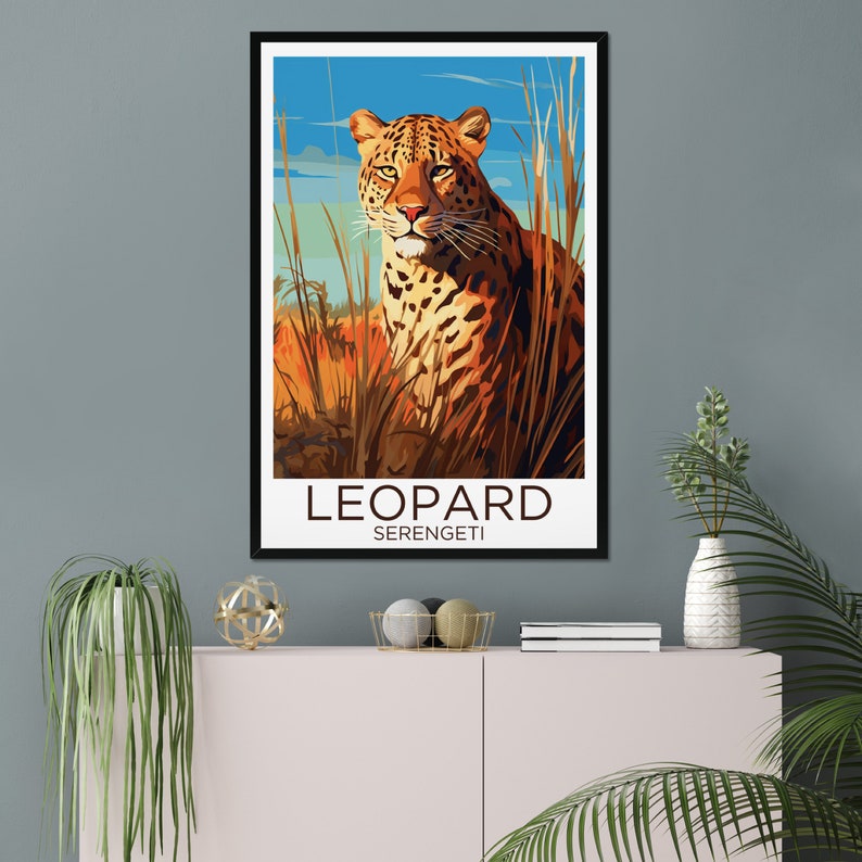 Leopard Animal Digital Download Wall Art Big Cat Africa Zookeeper ...