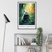 Giant Panda Animal Digital Download Wall Art Bamboo Jungle Poster Home ...