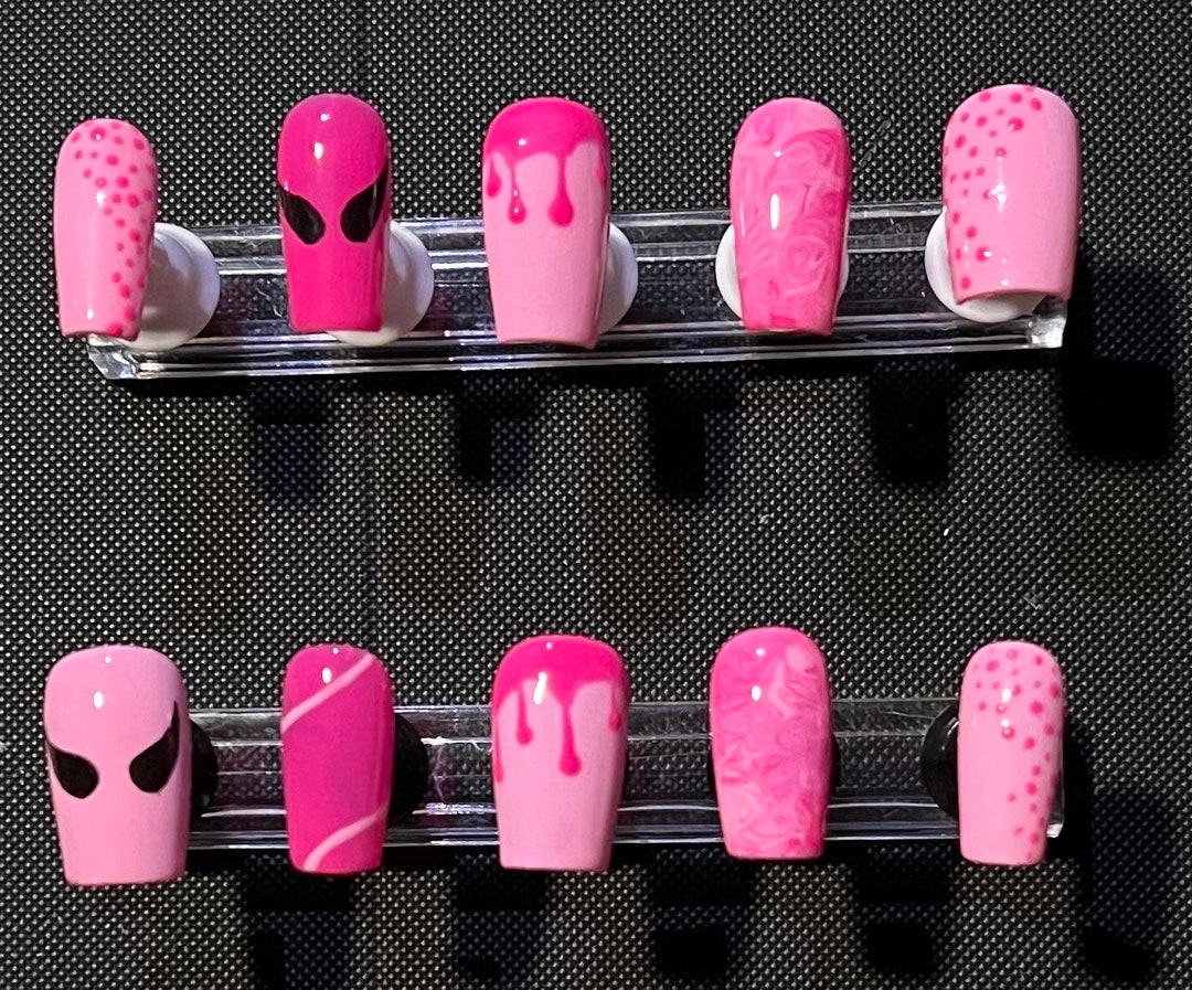 Custom Made to Order Press on Nails - Etsy