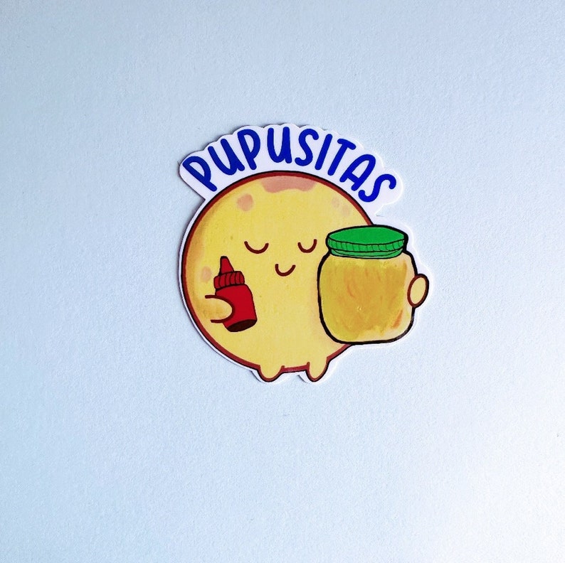 Pupusitas Sticker (2 Stickers) - Etsy