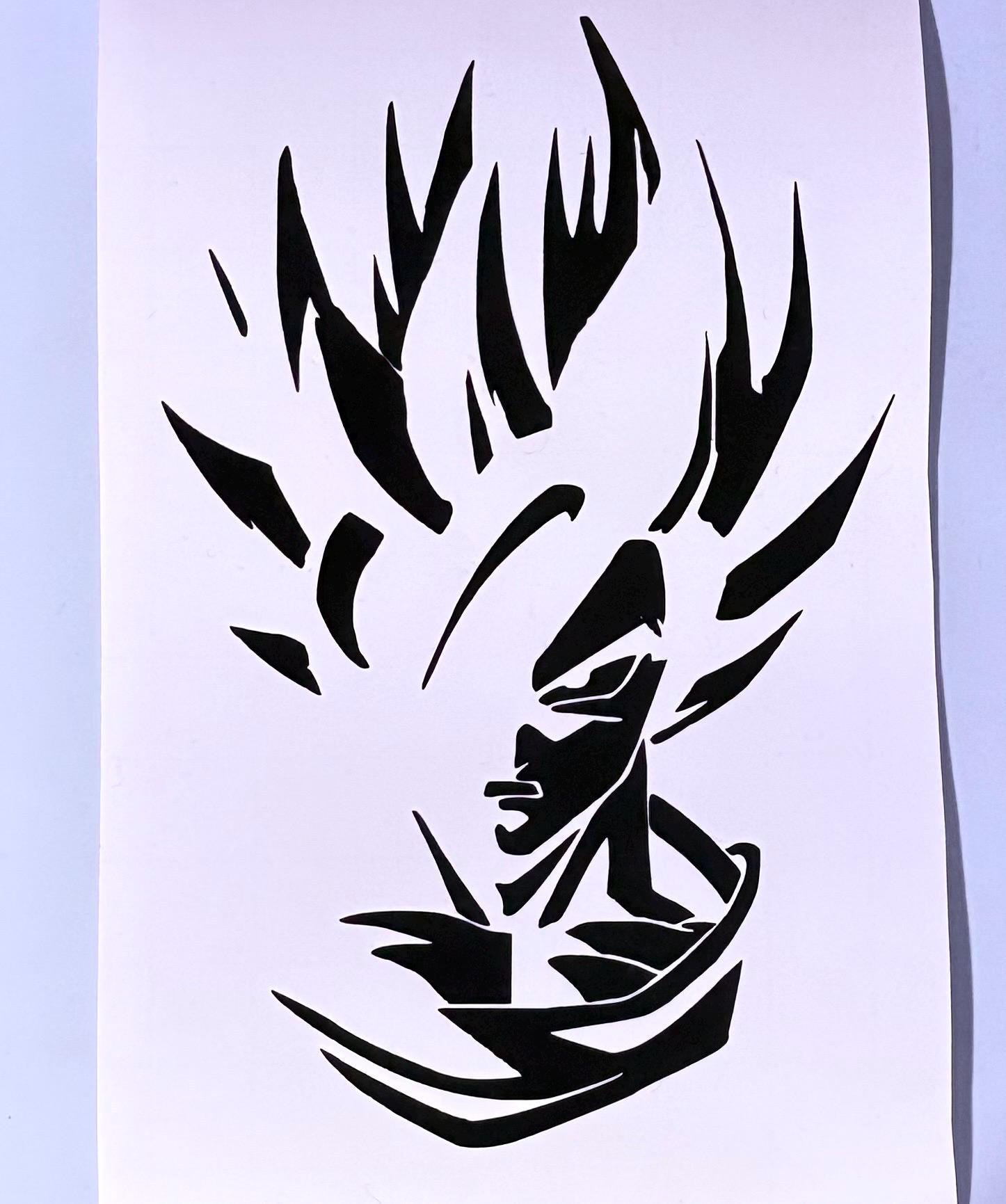 Goku Decal - Etsy