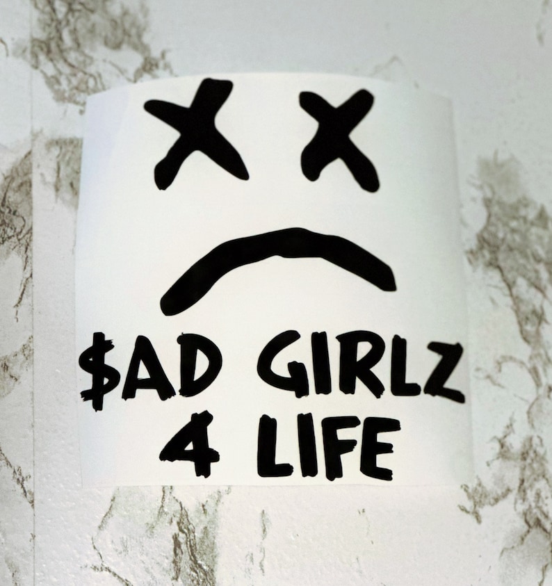 Calcomanía De Sad Girlz 4 Life De Junior H - Etsy
