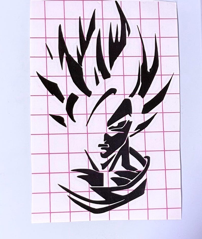 Goku Decal - Etsy