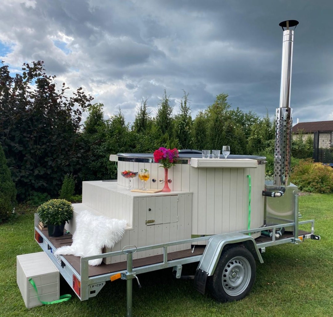 Mobile Hot Tub, Fully Equipped for Use. Surprise Your Wife With This ...