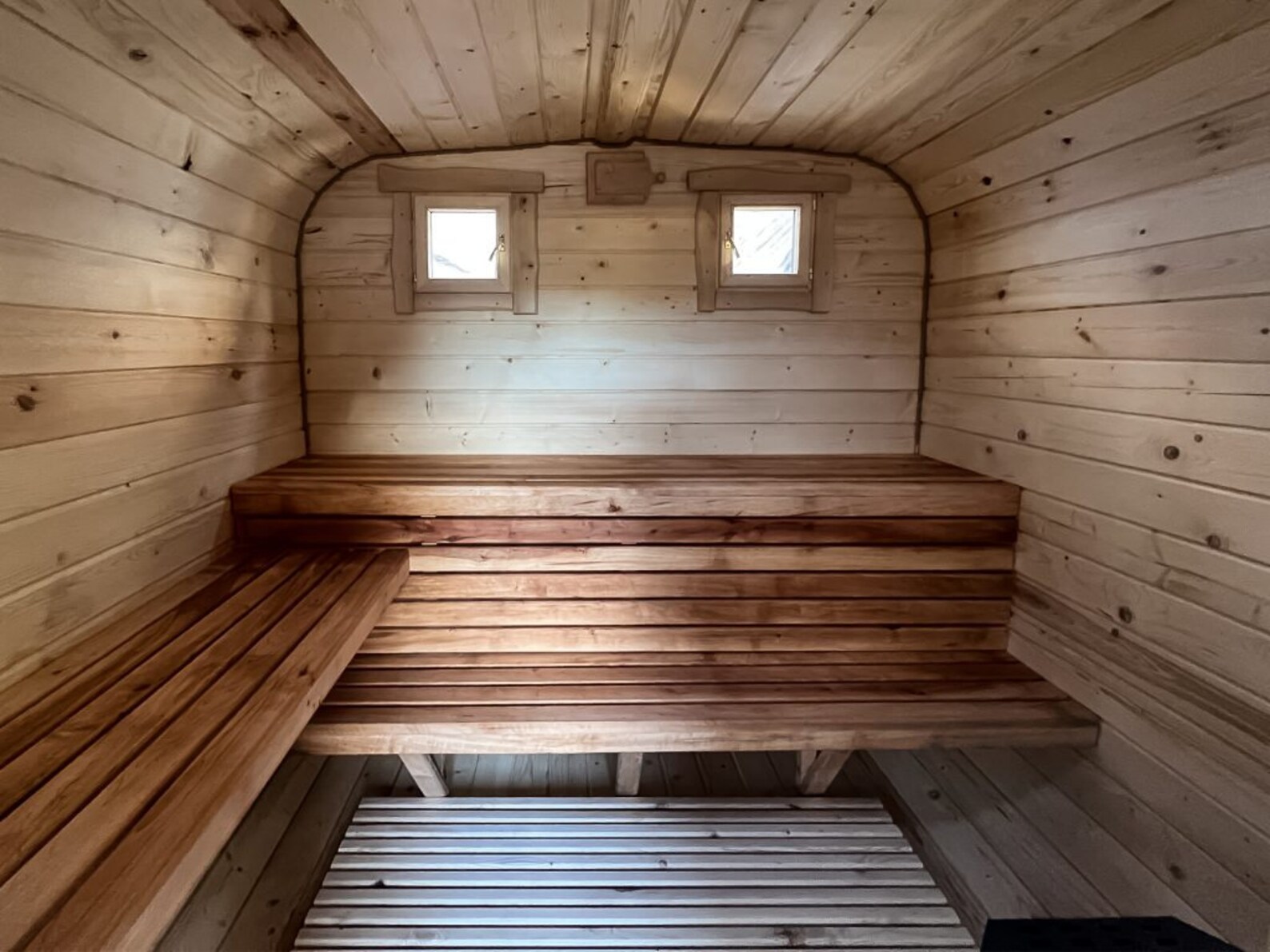 4.0m Rectangular Barrel-shaped Sauna With an Antechamber SALE, SAUNA ...