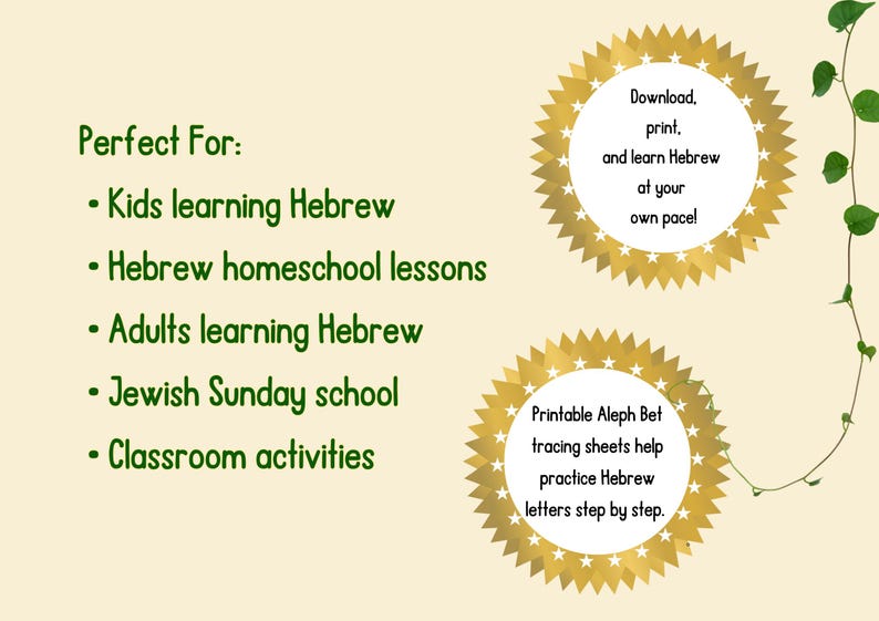Hebrew Alphabet Worksheets | Aleph Bet Printable | Hebrew Handwriting ...