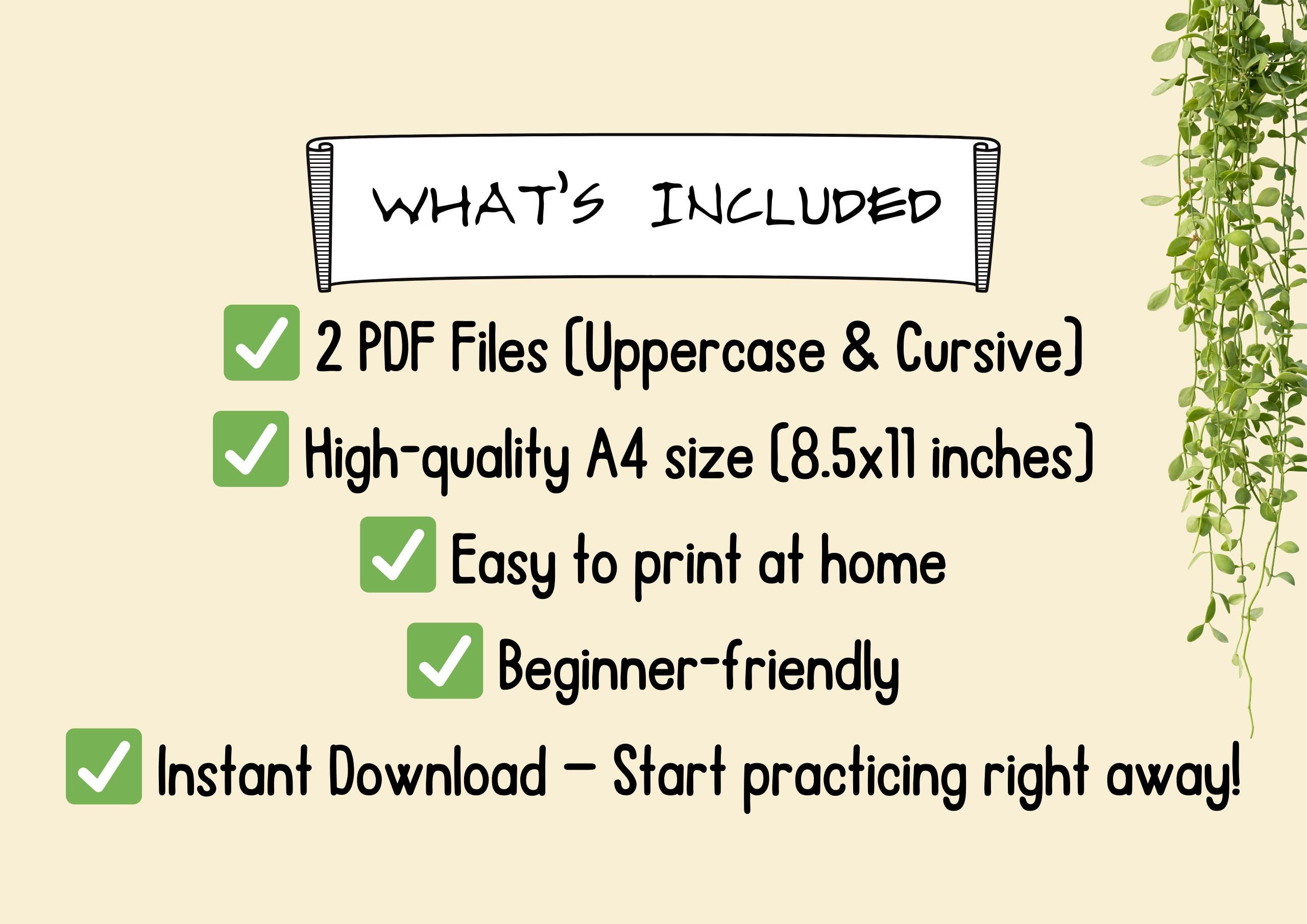 Hebrew Alphabet Worksheets | Aleph Bet Printable | Hebrew Handwriting ...