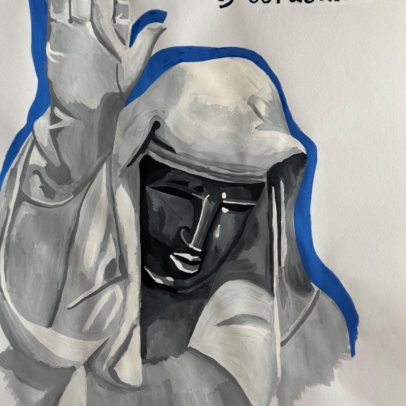 King Baldwin Mask - Etsy