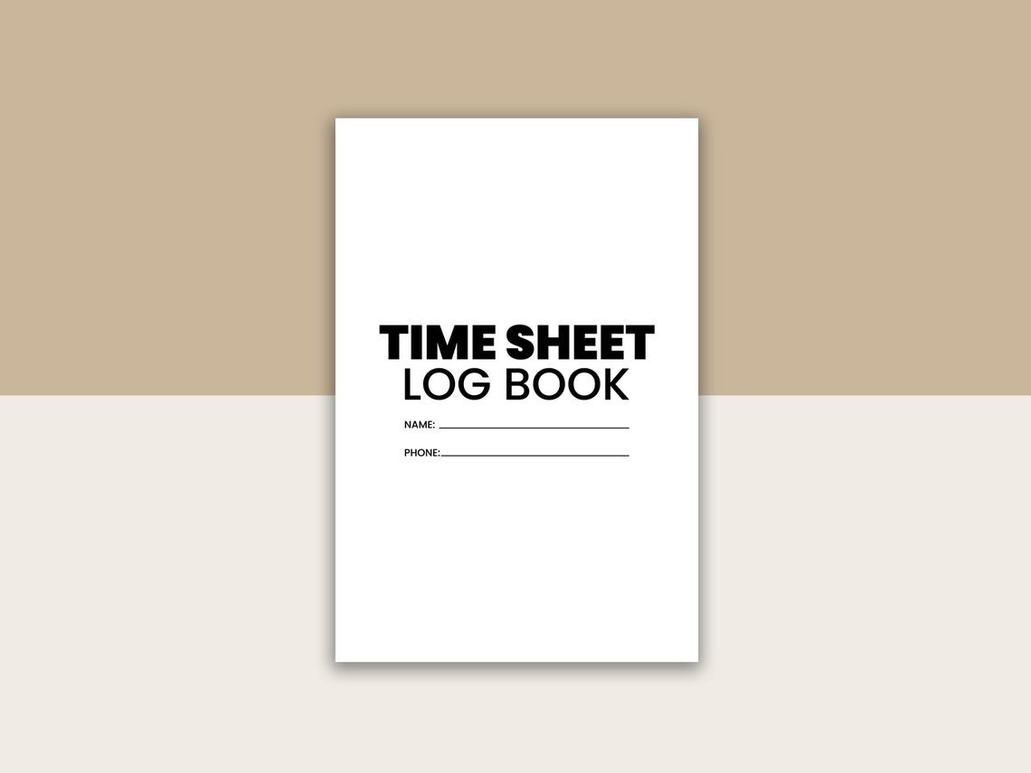 Daily Time Log Sheet, Daily Time Log Note, Daily Planner Printable ...