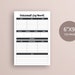 Voicemail Log Book, Voice Mail Journal, Voicemail Notebook, Printable ...