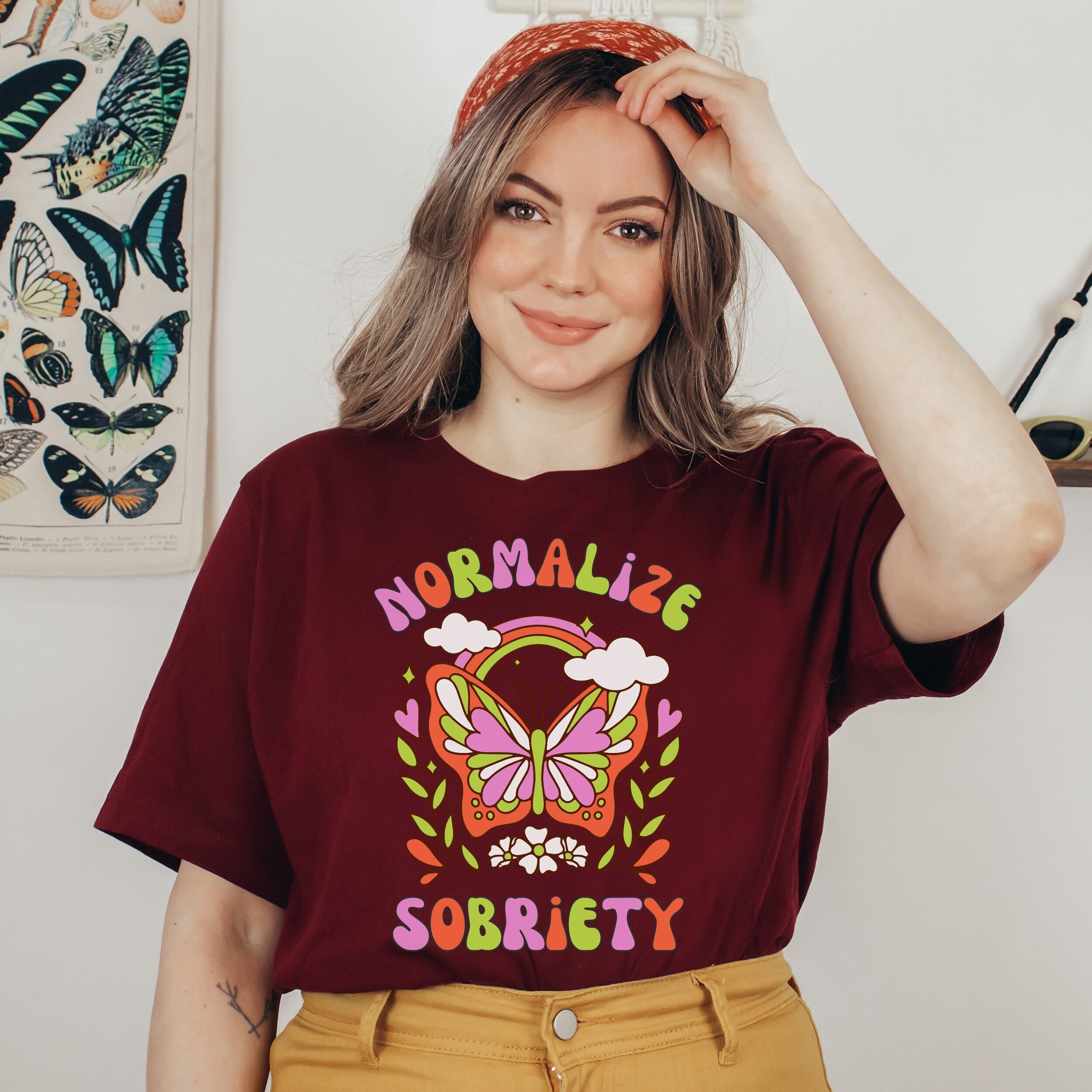 Normalize Sobriety Sweatshirt, Addiction Recovery Shirt, Sober Life ...