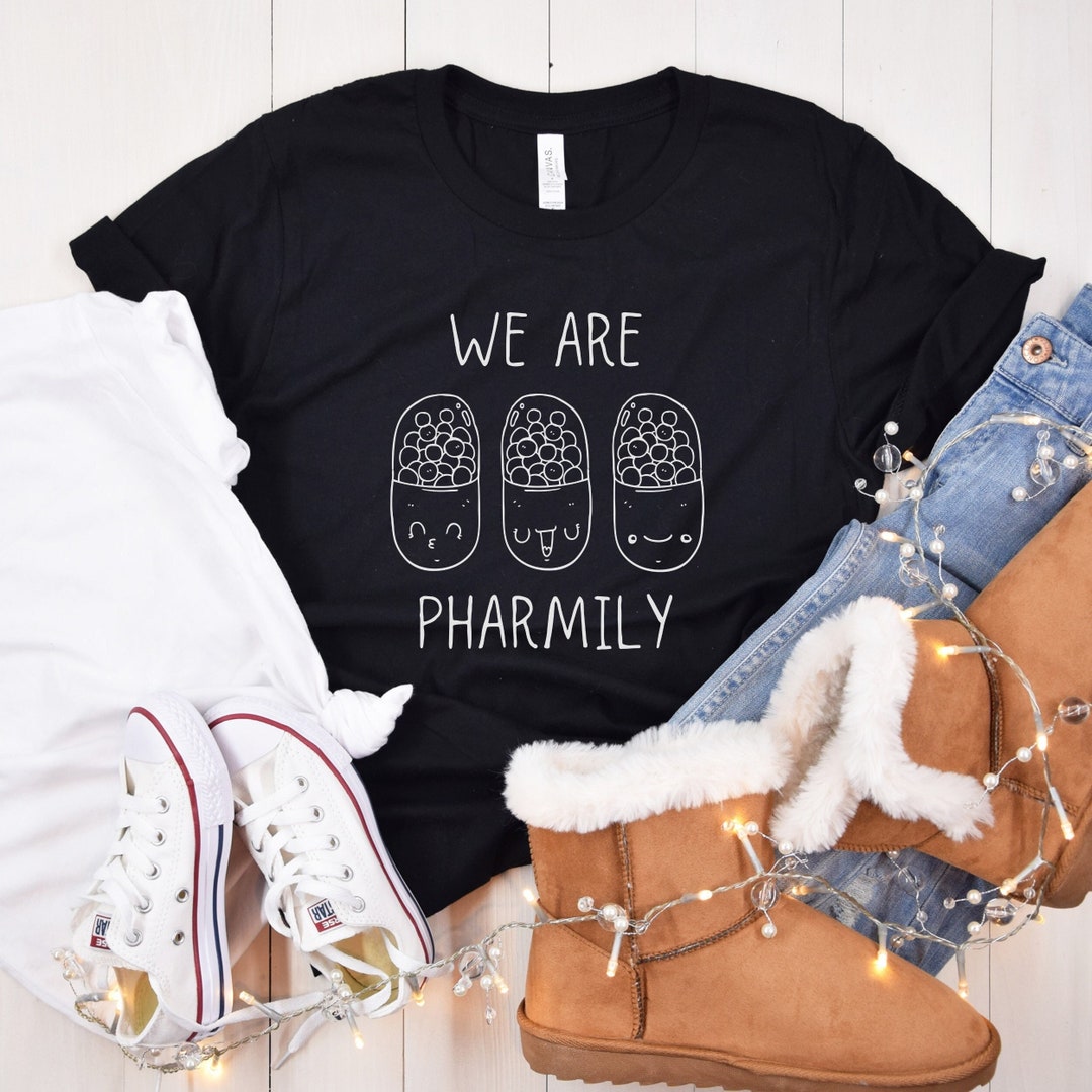 We Are Pharmily Shirt, Funny Pharmacy Tee, Pharmacy Tech Gifts ...