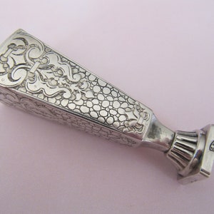 French Wax Seal Stamp 800 Silver Embossed "pebble" Design, Maker ...