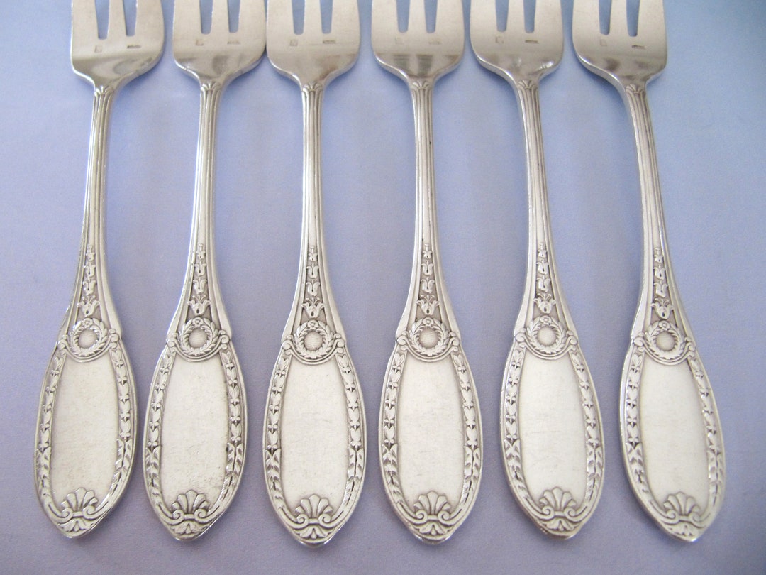 8 Vintage French Forks for Cake Dessert Pie Setting of Eight - Etsy