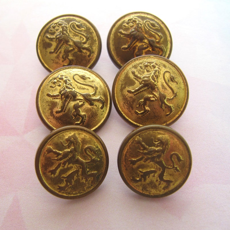 Brass Buttons - Etsy