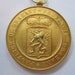 Vintage Agriculture Medal Brabant Belgium, Heraldry Shield Crest Lion ...